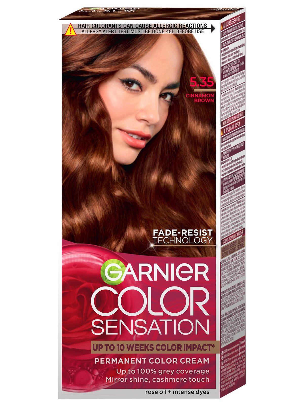 Color Sensation 5.35 Канелено кафяво: Уникален Оттенък | Garnier