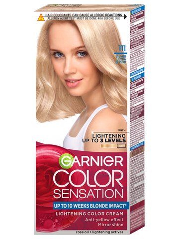 Color Sensation 111 Сребърно Ултра Русо - Интензивна Боя | Garnier