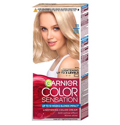 Color Sensation 111 Сребърно Ултра Русо - Интензивна Боя | Garnier