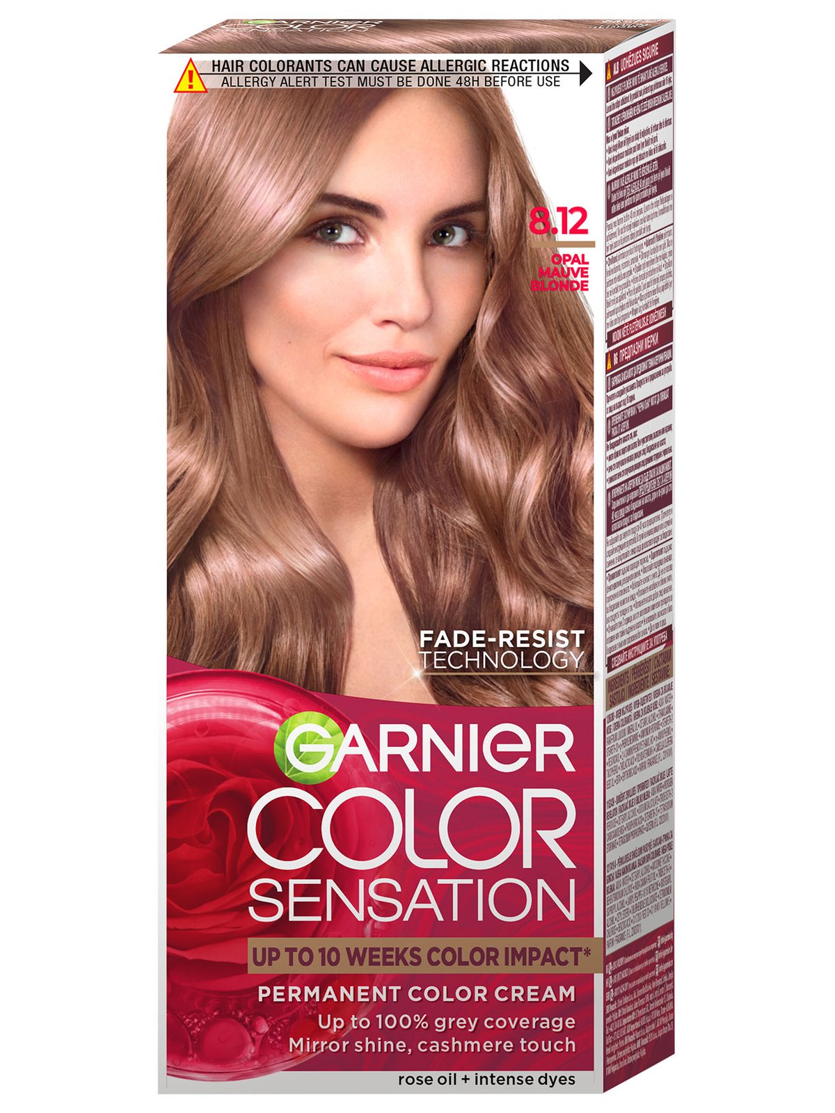 Color Sensation 8.12 Опалено Лилаво Русо – Интензивен Цвят | Garnier