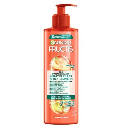 Garnier Fructis SOS Damage Eraser 10в1 крем за коса без отмиване