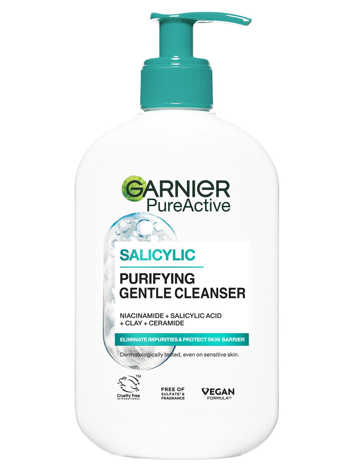 Garnier Pure Active Salicylic гел за почистване на лице, 250мл | Garnier